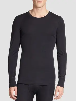 Hanro Woolen Silk Long Sleeve Crewneck Tee