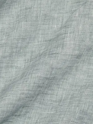 Canali Solid Linen Sport Shirt