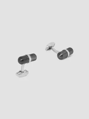 Tateossian Metallic Pill Cufflinks