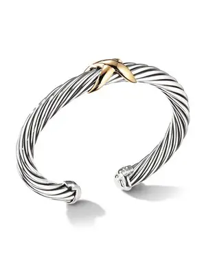 David Yurman X Crossover Bracelet With 14k Yellow Gold Yellow Gold