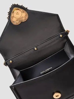 Dolce & Gabbana Devotion Top Handle Bag - Black