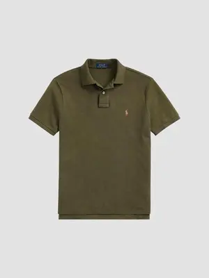 Polo Ralph Lauren Mesh Classic-fit Polo Shirt - Defender Green