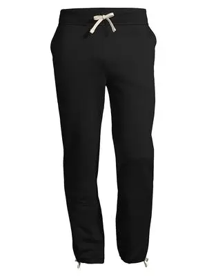 Polo Ralph Lauren Fleece Drawstring Cuff Sweatpants - Polo Black