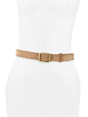 Rag & Bone Suede Boyfriend Belt