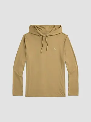 Polo Ralph Lauren Jersey Hooded T-shirt - Cafe Tan