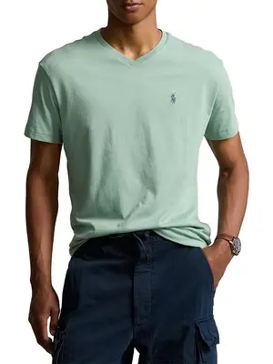 Polo Ralph Lauren Jersey Crewneck Classic-fit T-shirt Faded Mint