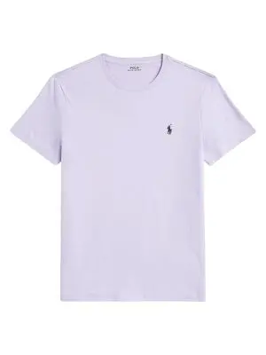 Polo Ralph Lauren Jersey Crewneck Classic-fit T-shirt Flower Purple