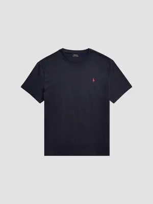 Polo Ralph Lauren Jersey Crewneck Classic-fit T-shirt - Ink