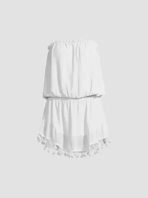 Ramy Brook Marcie Mini Dress - White