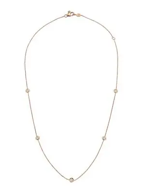 Roberto Coin Diamond The Inch 18k & Diamond 5-station Necklace/18 - Gold