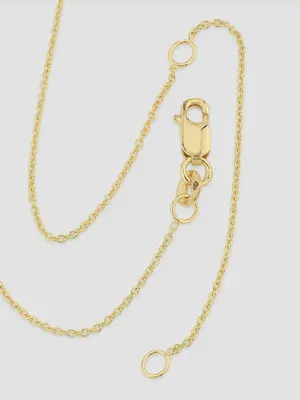 Roberto Coin Tiny Treasures Diamond & 18k Yellow Gold Initial Necklace - Initial Z