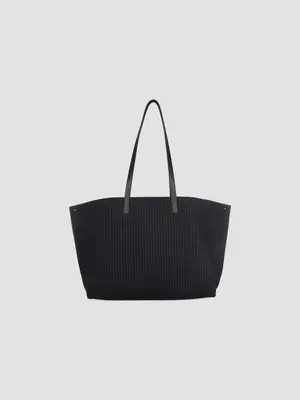 Akris Ai Neoprene Tote - Black