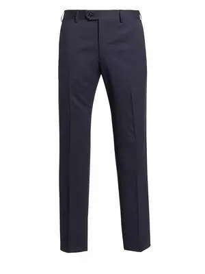 Giorgio Armani Wool Trousers Navy