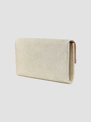 JIMMY CHOO Emmie Clutch - Platinum