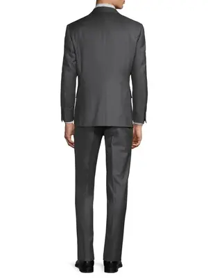 Canali Regular Fit Solid Two-piece Suit