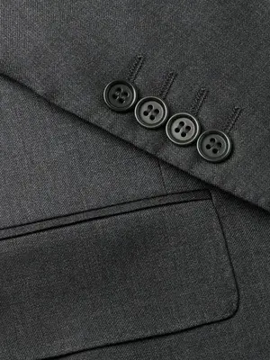 Canali Regular Fit Solid Two-piece Suit