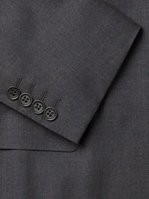 Canali Regular Fit Solid Two-piece Suit