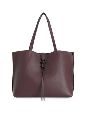 Rebecca Minkoff Women's Megan Leather Tote - Black Concord