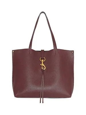Rebecca Minkoff Women's Megan Leather Tote - Black Malbec