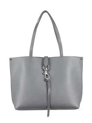 Rebecca Minkoff Women's Megan Leather Tote - Black Steel