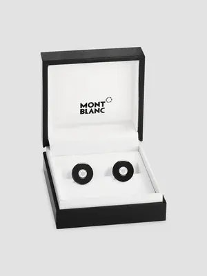 Montblanc Pix Black Cuff Links