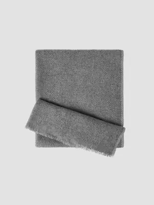 Brunello Cucinelli Cashmere Scarf - Medium Grey