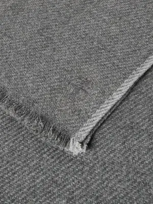 Brunello Cucinelli Cashmere Scarf - Medium Grey