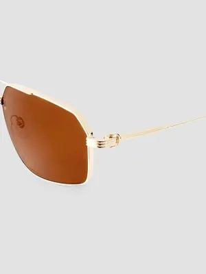 Cartier Core Range 61mm Pilot Sunglasses