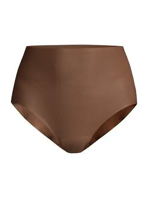 Chantelle Soft Stretch Seamless High-rise Briefs Walnut