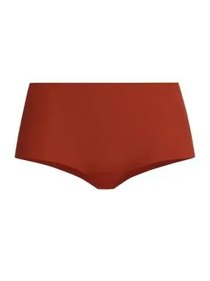 Hanky Panky Women's Breathe Boyshort Briefs - Granite  Dark Red