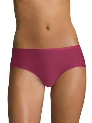 Chantelle Soft Stretch Seamless Regular Rise Hipster Briefs Cranberry