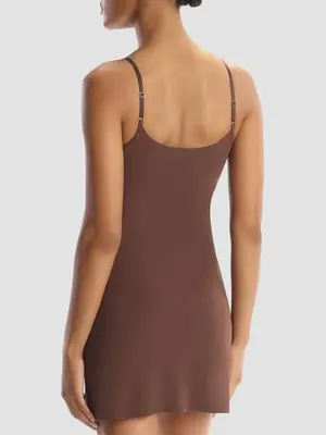 Commando Classic Mini Cami Slip - Mocha