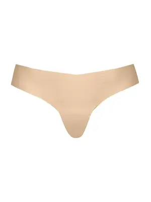 Commando Stretch Thong - Beige