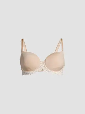 Wacoal Embrace Lace Underwire T-shirt Bra - Nude