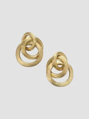 Marco Bicego Jaipur Link 18k Yellow Earrings - Gold