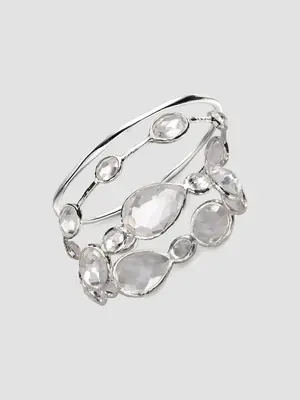 Ippolita Classico Thin Sterling Smooth Squiggle Bangle Bracelet