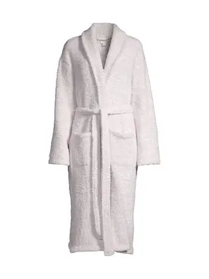 Barefoot Dreams The Cozychic Heathered Robe Stone White