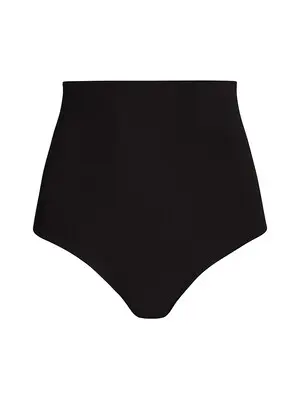 Commando Women's Classic Control Thong - Black  - Black