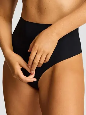 Commando Classic Control Thong - Black