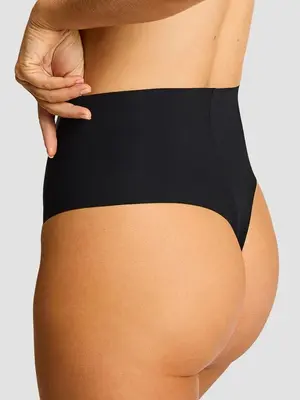 Commando Classic Control Thong - Black