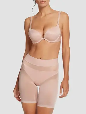 Wolford Sheer Touch Control Shorts - Black
