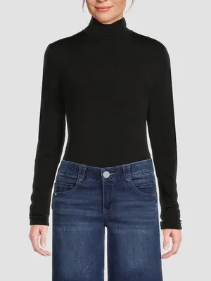 Wolford Colorado Turtleneck Bodysuit - Black