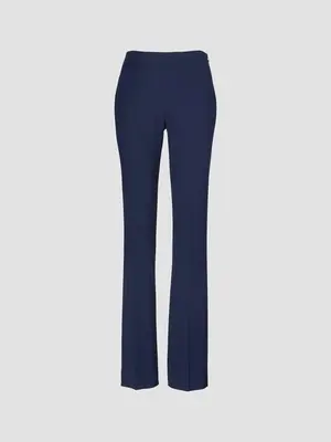 Ralph Lauren Alandra Stretch Wool Pants - Navy