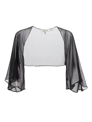 Rickie Freeman For Teri Jon Chiffon Shrug