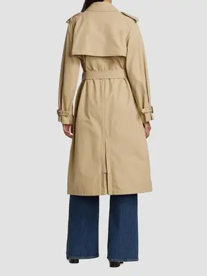 NILI LOTAN Tanner Trench Coat - Khaki