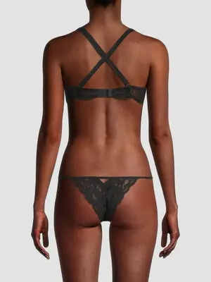 Simone Perele Karma Demi Cup Underwire Bra - Black