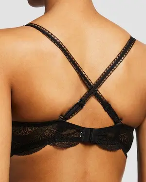 Simone Perele Karma Demi Cup Underwire Bra - Black