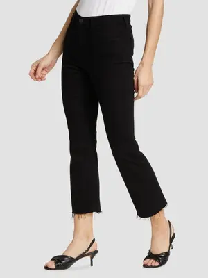 L'Agence Kendra High-rise Cropped Jeans