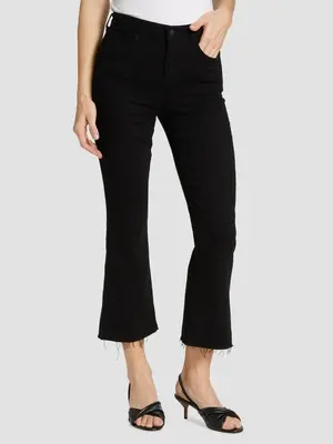 L'Agence Kendra High-rise Cropped Jeans
