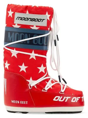 Moon Boot Icon Low 2 Snowboots White Stars